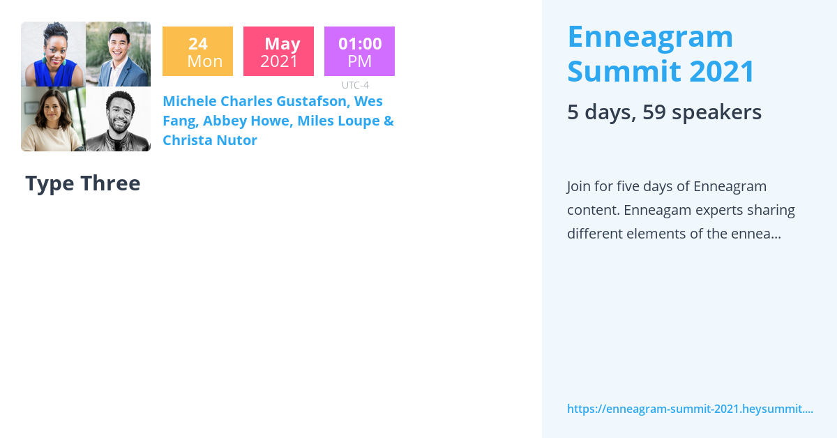 Christa Nutor - Enneagram Summit 2021