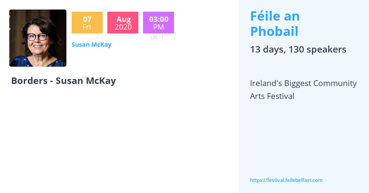Susan McKay - Féile an Phobail