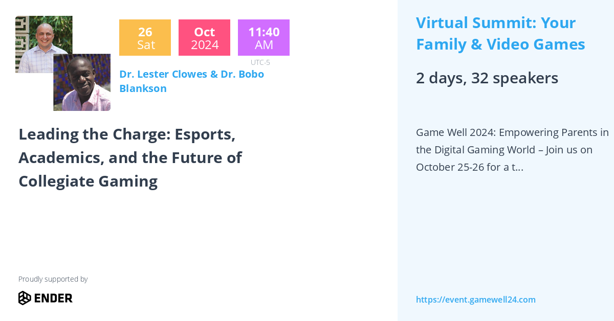 Leading the Charge: Esports, Academics, and the Future of Collegiate Gaming