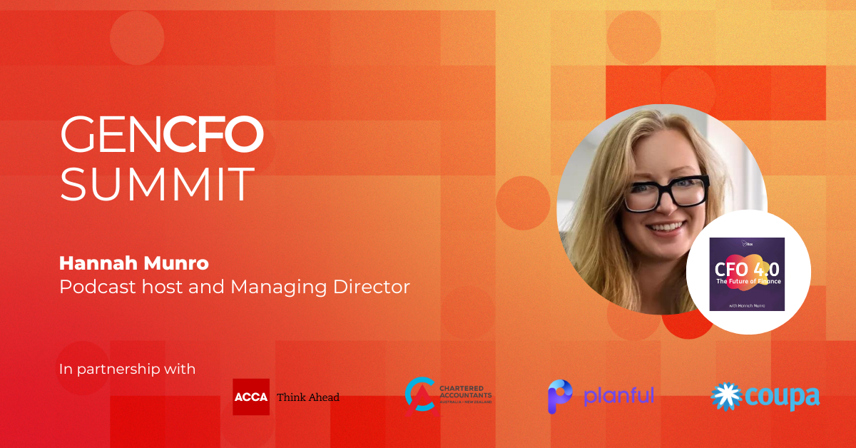 Hannah Munro - GENCFO Summit | Thought Leadership Summit