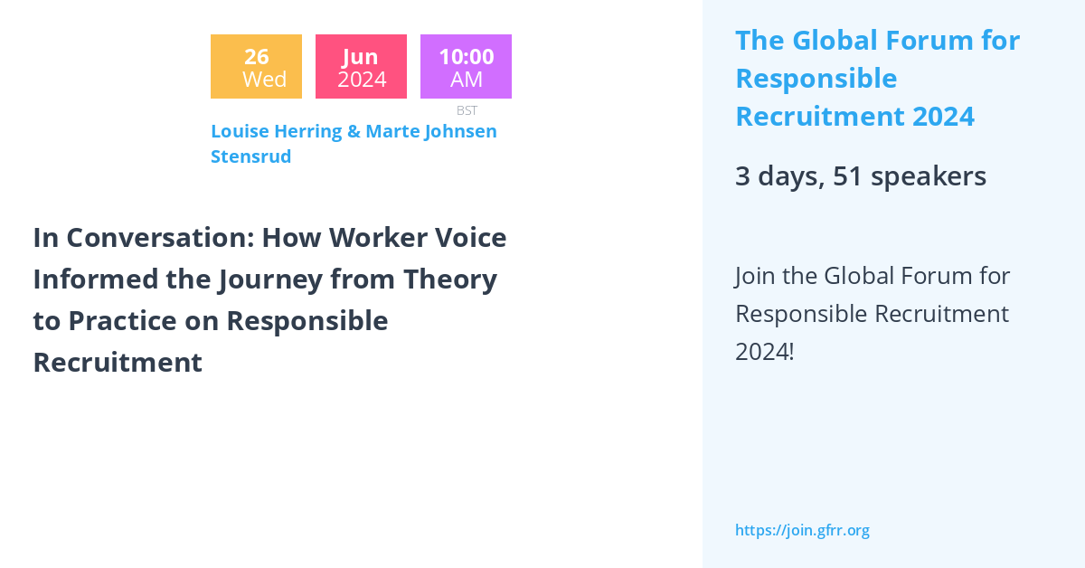 In Conversation: How Worker Voice Informed the Journey from Theory to ...