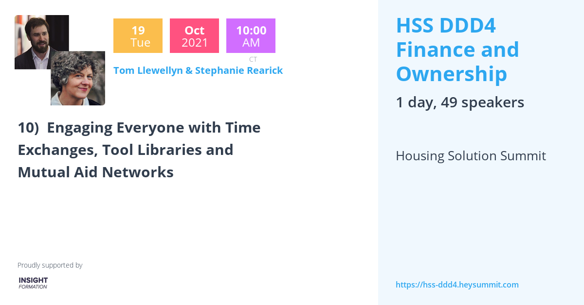 Tom Llewellyn - HSS DDD4 Finance and Ownership