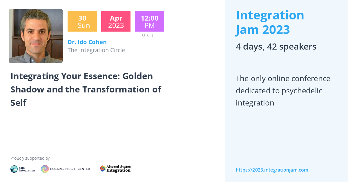 Dr. Ido Cohen - Integration Jam 2023