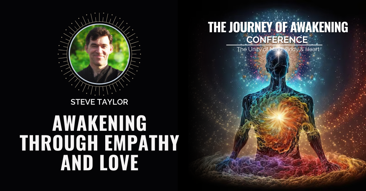 Steve Taylor - The Journey of Awakening Conference: The Unity of Mind ...