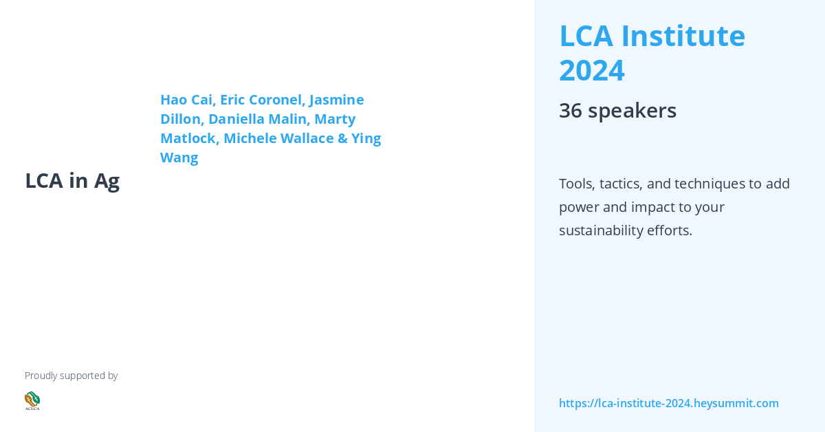 Michele Wallace - LCA Institute 2024