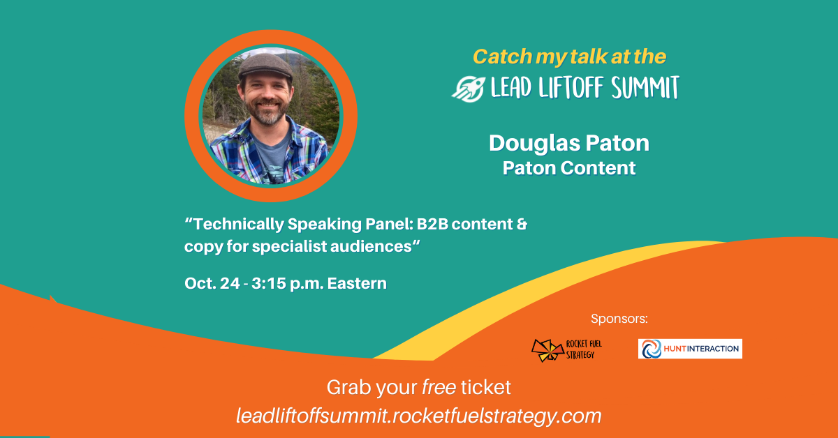 Douglas Paton - Lead Liftoff Summit 2023