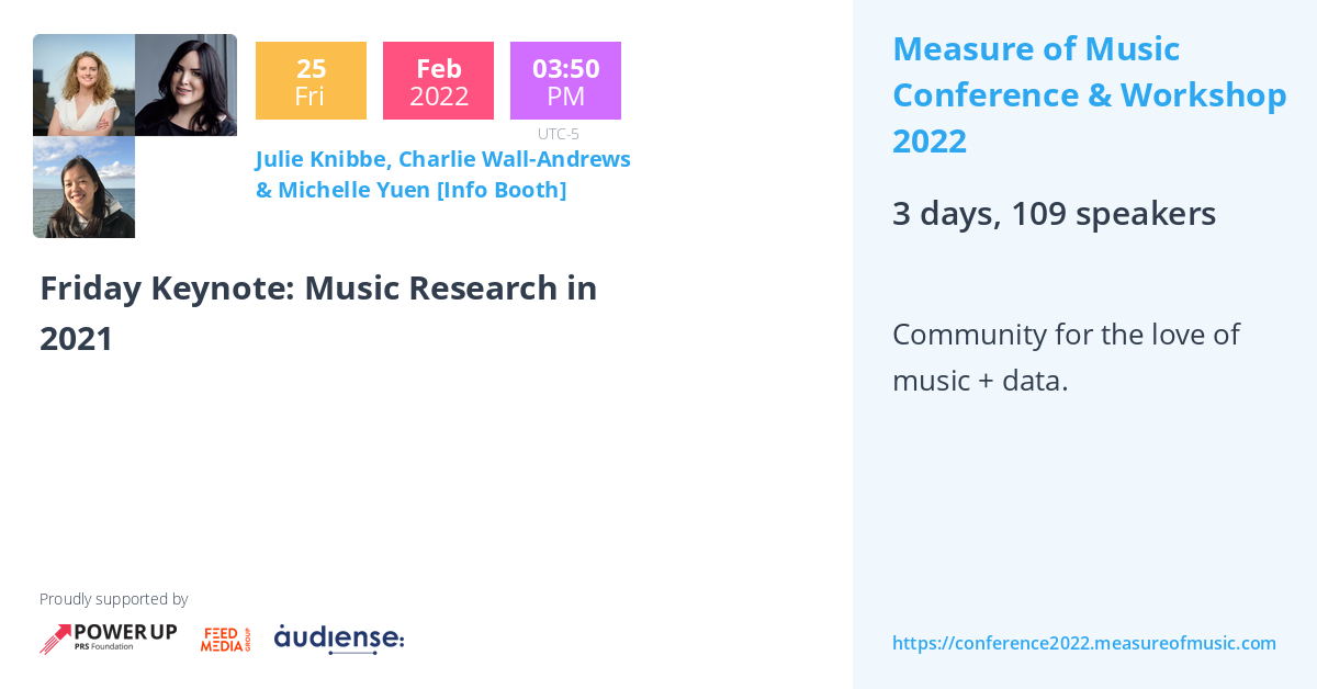 Charlie Wall-Andrews - Measure of Music Conference & Workshop 2022