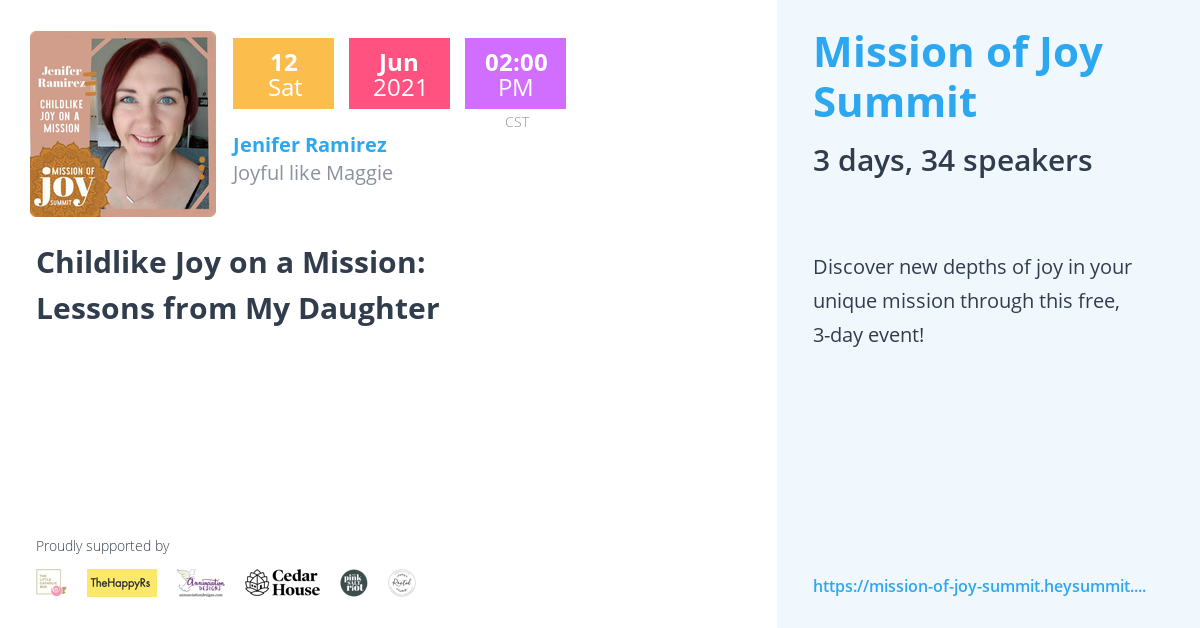 Jenifer Ramirez - Mission of Joy Summit