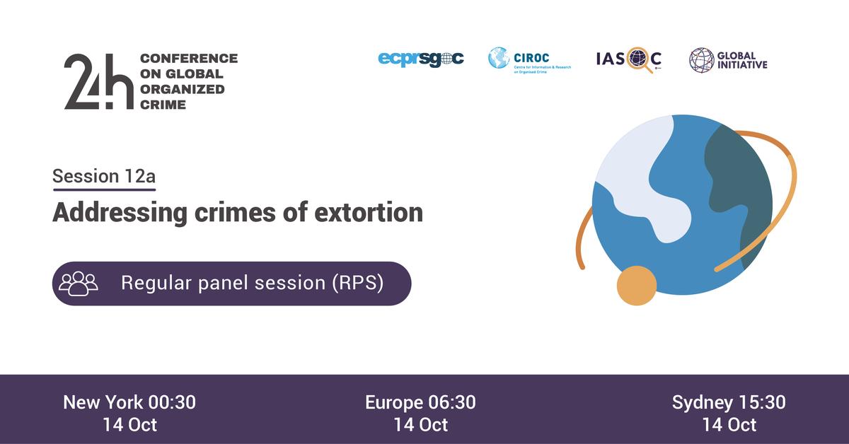 Addressing crimes of extortion