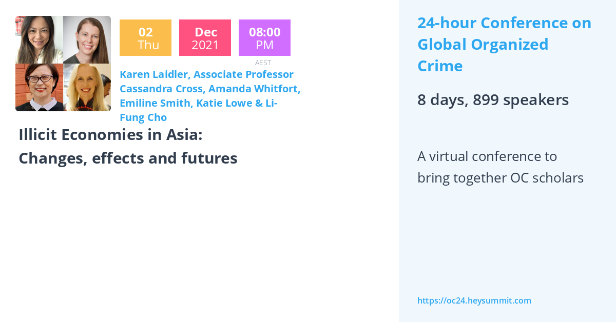 Associate Professor Cassandra Cross - 24-hour Conference on Global ...