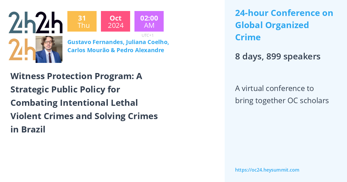 Witness Protection Program: A Strategic Public Policy for Combating ...