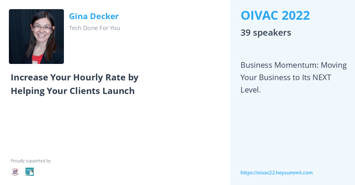 Gina Decker - OIVAC 2022