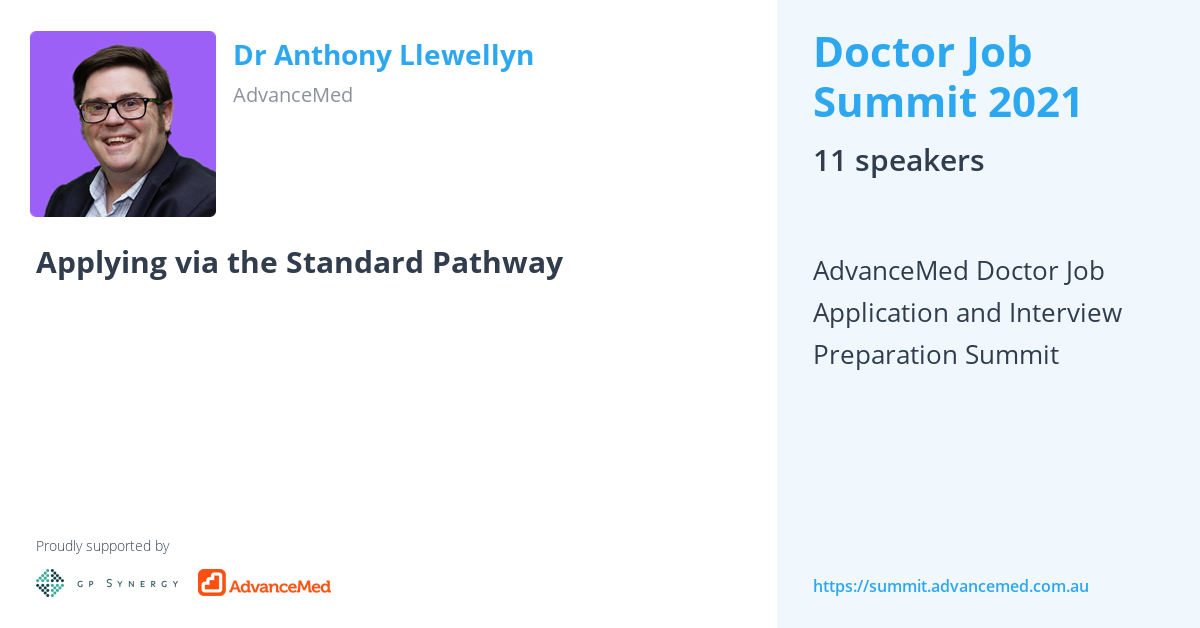 Applying via the Standard Pathway