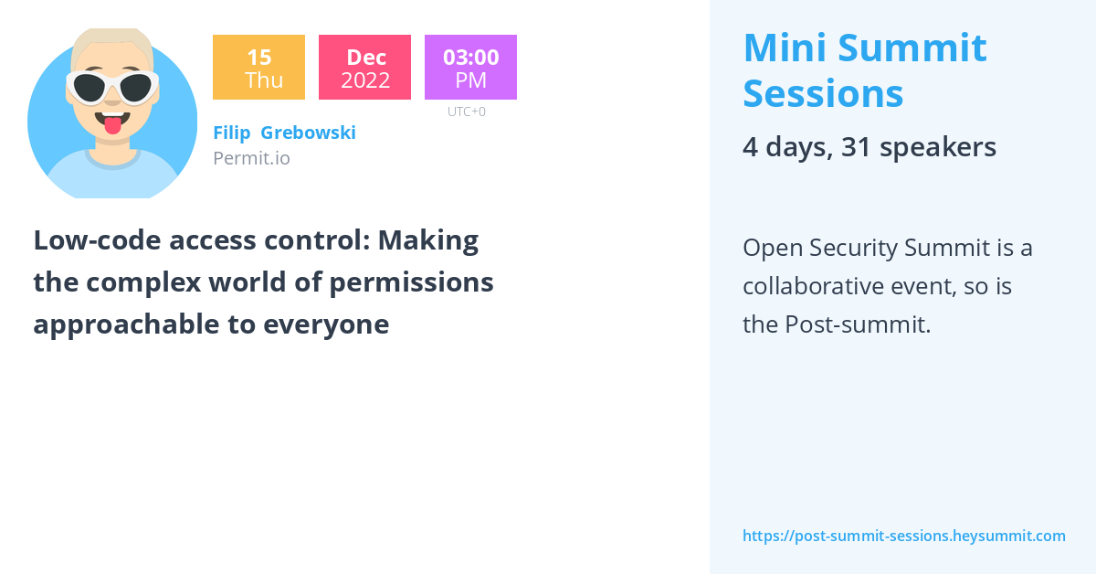 Low-code access control: Making the complex world of permissions ...