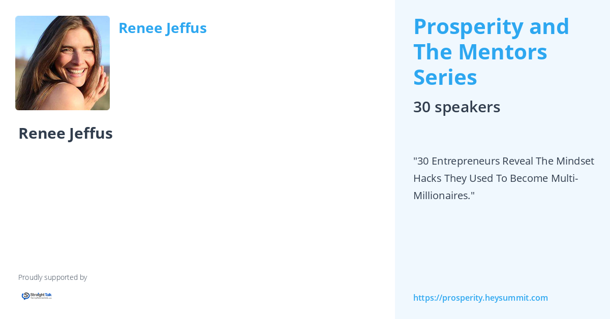 Renee Jeffus - Prosperity and The Mentors Series
