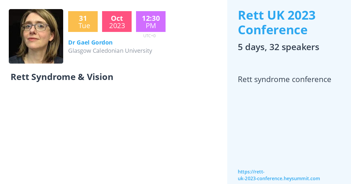 Rett Syndrome & Vision