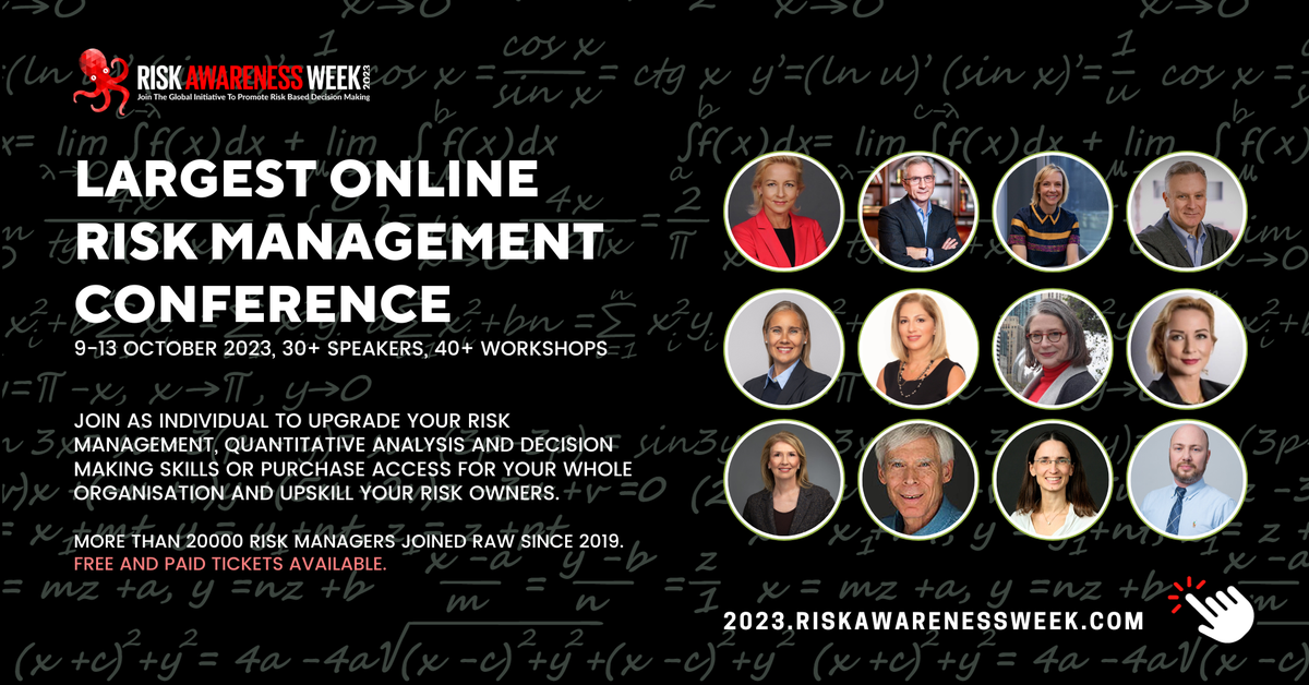 RISK AWARENESS WEEK 2023 by RISK-ACADEMY