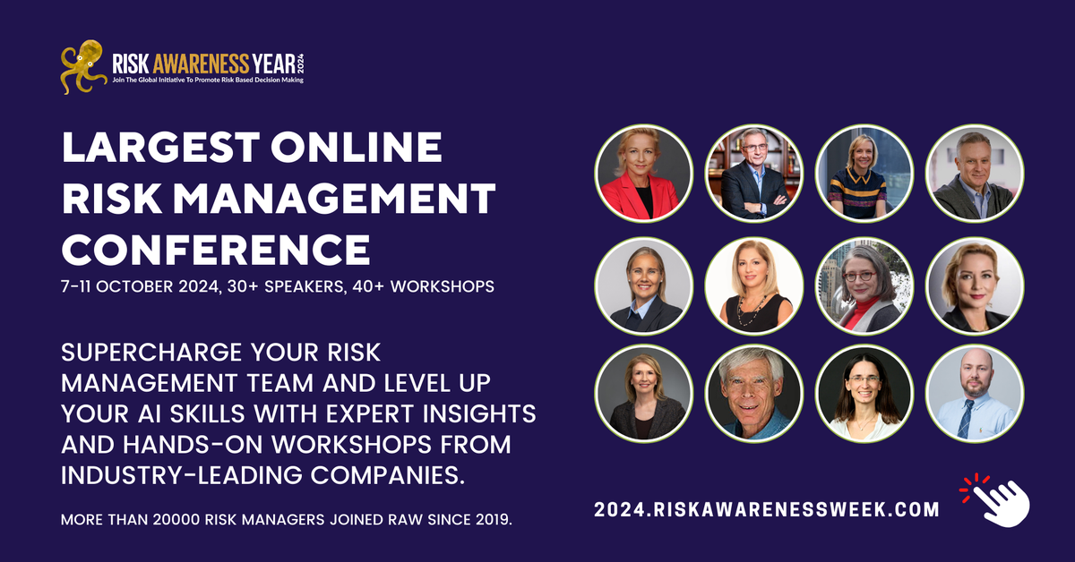 Speakers - RISK AWARENESS WEEK 2024 by RISK-ACADEMY