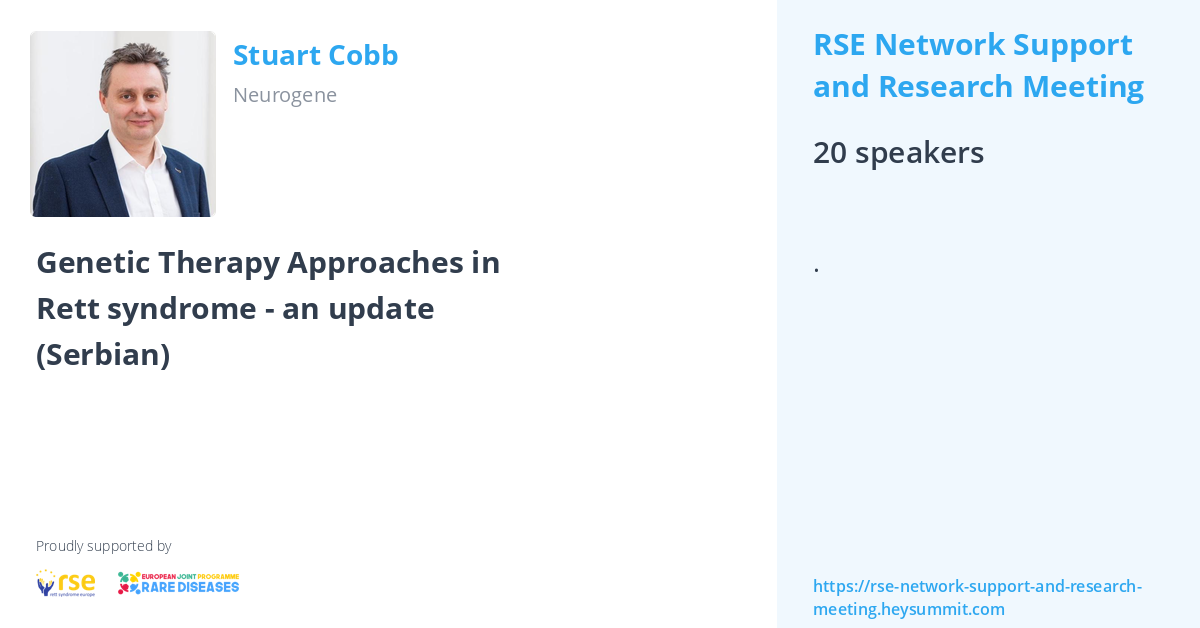 Genetic Therapy Approaches in Rett syndrome - an update (Serbian)