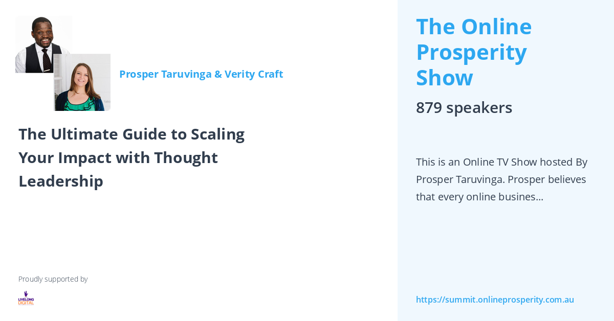 The Ultimate Guide to Scaling Your Impact with Thought Leadership