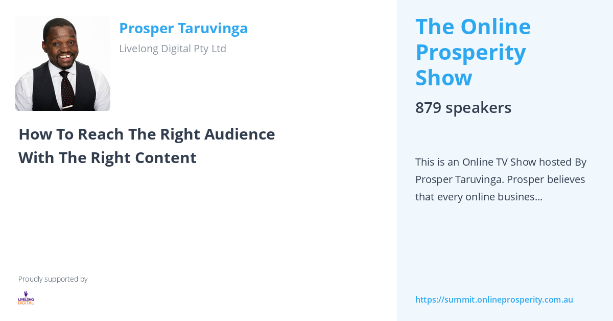 How To Reach The Right Audience With The Right Content