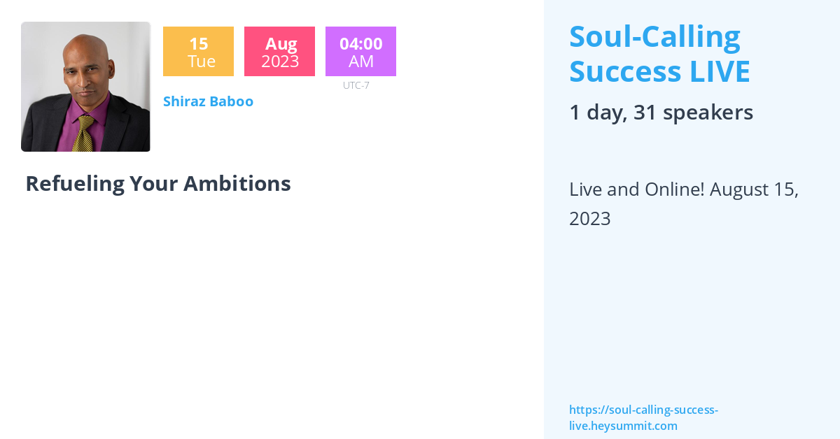 Refueling Your Ambitions