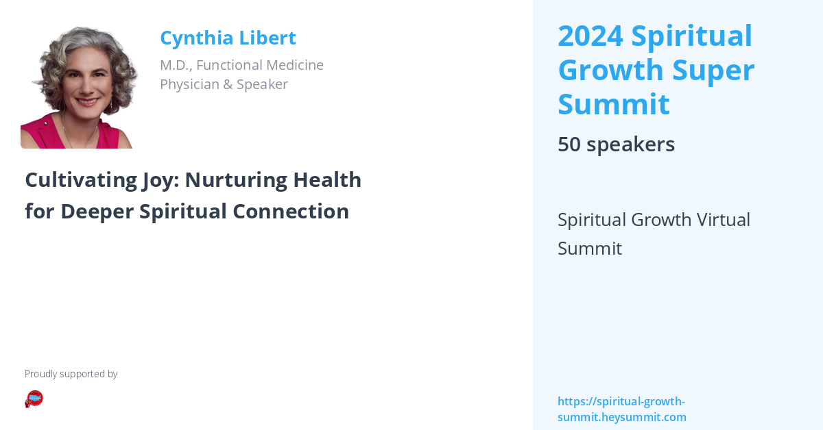 Cultivating Joy: Nurturing Health for Deeper Spiritual Connection