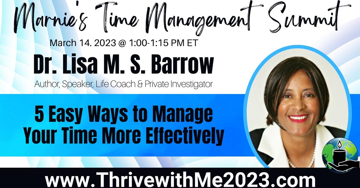 Lisa Barrow - The Time Management Virtual Summit