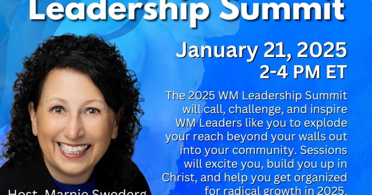 Schedule - 2025 Women's Ministry Leadership Summit