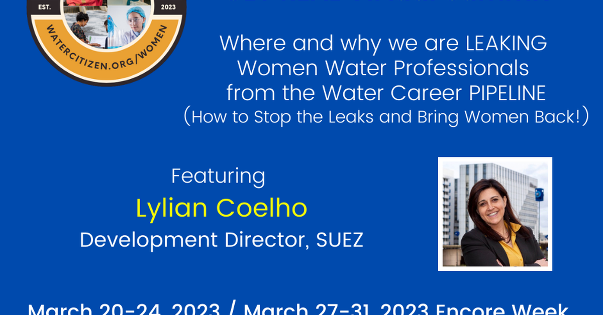 Lylian Coelho from SUEZ-AgroParisTech on Water For All and the Need For ...