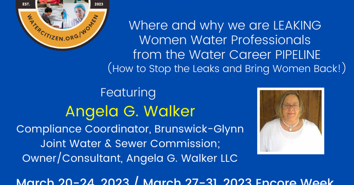 Pioneering Woman Water Operator Angela Walker Talks About Being The ...