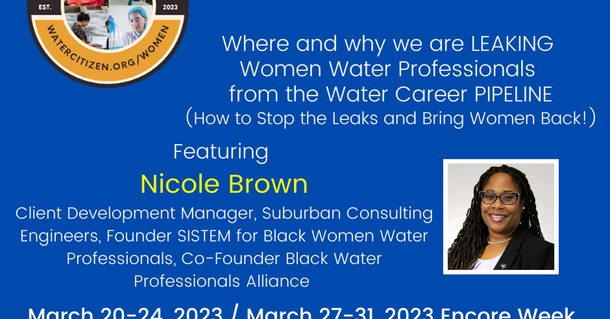 Nicole Brown on the Black Water Professionals Alliance and SISTEM for Black Women Water ...