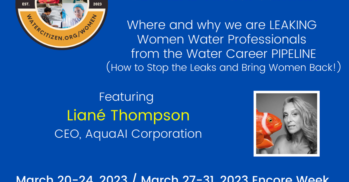 Liané Thompson on Her Water Tech Startup, Funding For Women Founders ...