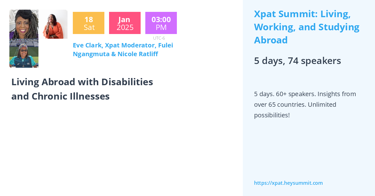 Eve Clark - Xpat Summit: Living, Working, and Studying Abroad