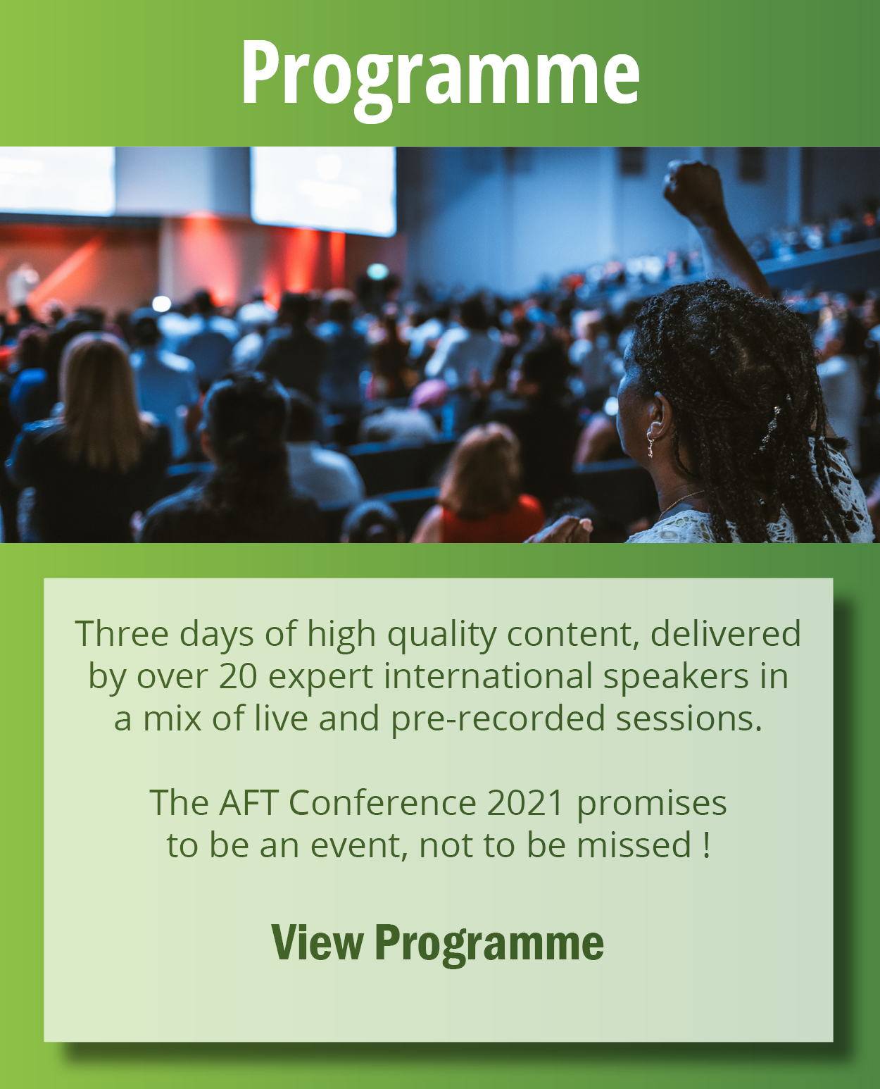 AFT Conference 2021 by The Association for Family Therapy & Systemic ...