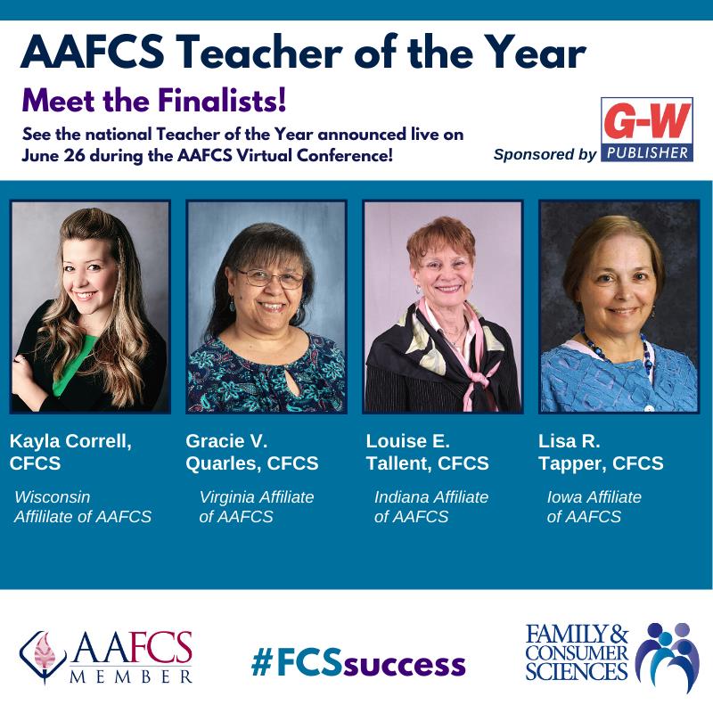 National Teacher of the Year Finalists!