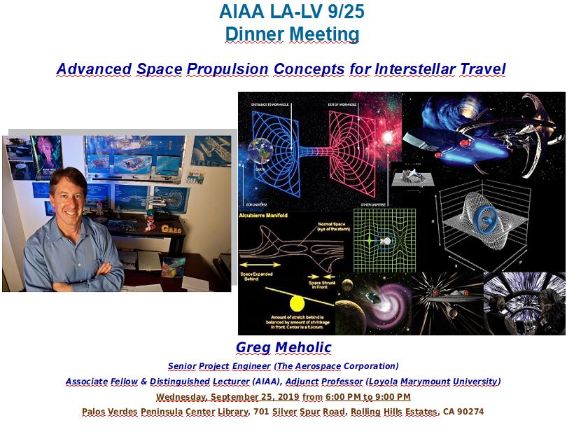 (AIAA LA-LV) Advanced Space Propulsion Concepts for Interstellar Travel ...