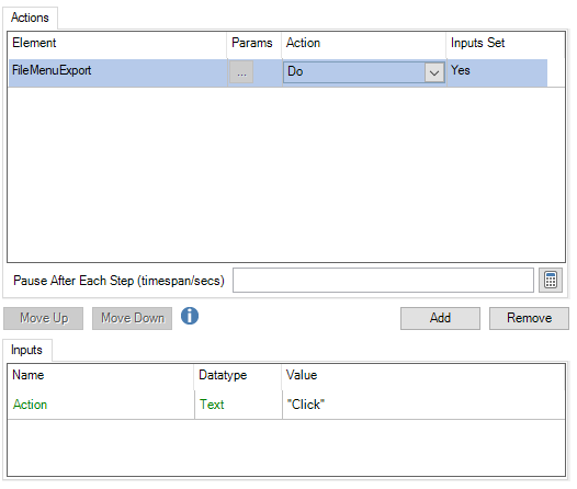 Oracle Application(Java) Menu closed before send click | Blue Prism Product