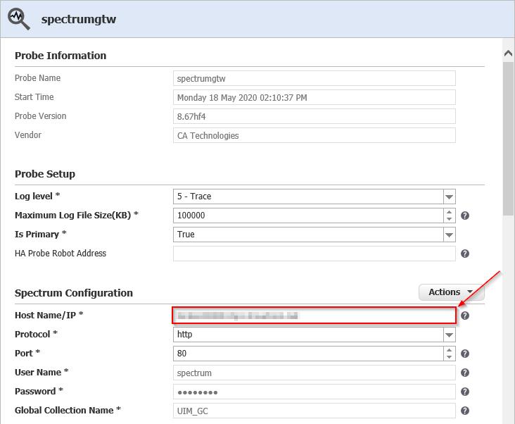 UIM - Spectrum integration | DX NetOps