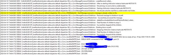 javax.mail.AuthenticationFailedException: 535 5.7.3 Authentication unsuccessful | CA Service ...
