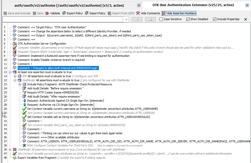 Layer7 API Gateway OAuth - using CA Siteminder/SSO as external login | Layer7 API Management