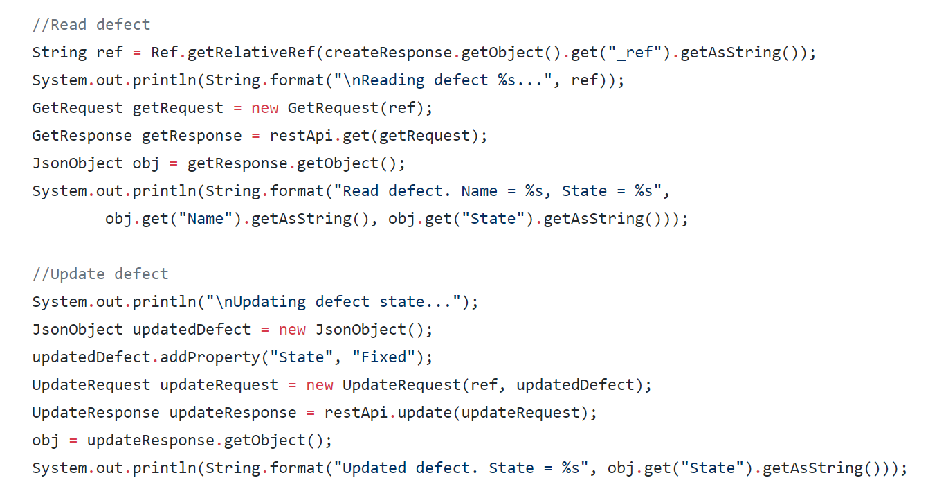 i want to update a defect in Rally via Rally API. | Rally Software