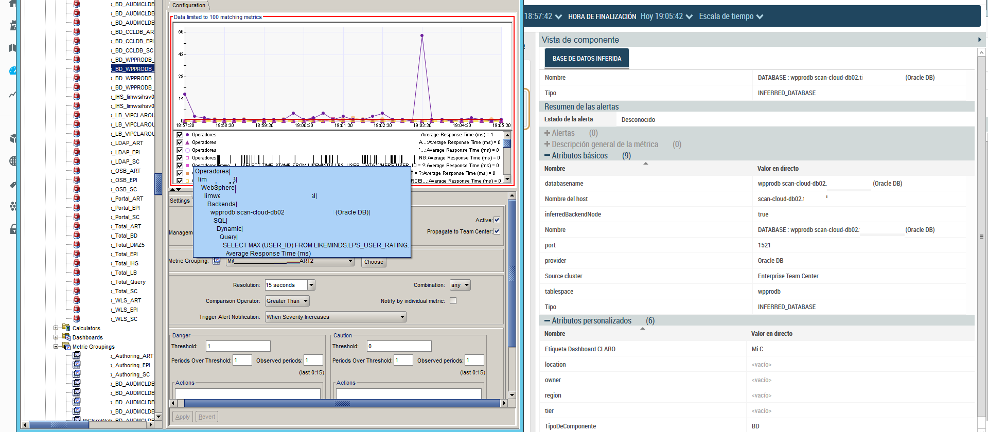 Propagate database backend and Webservices Alerts to Team Center | DX ...