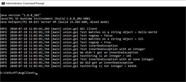GEL Script regular expression | Clarity