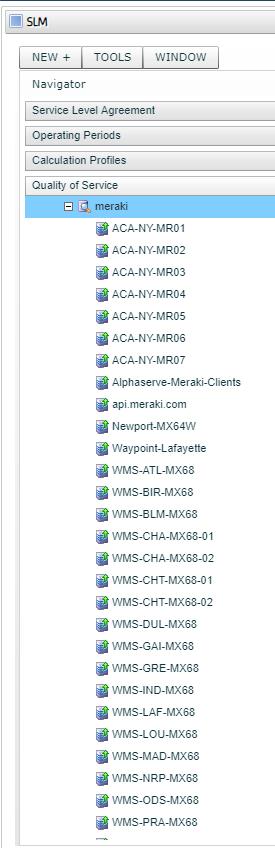 Meraki QoS MESS | DX Unified Infrastructure Management