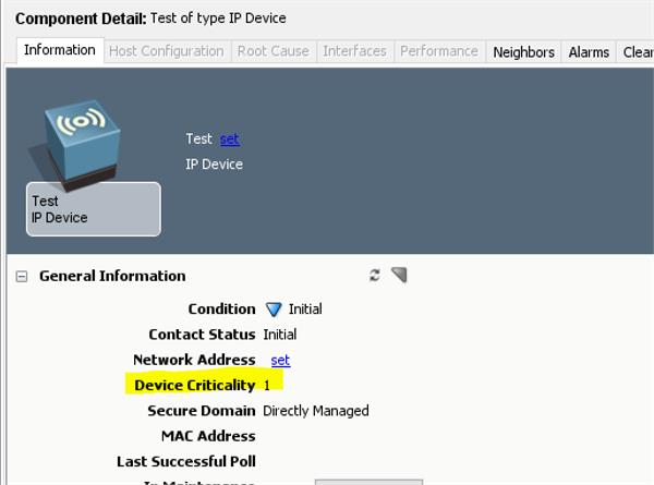 Spectrum - Add a subview for pingable devices | DX NetOps