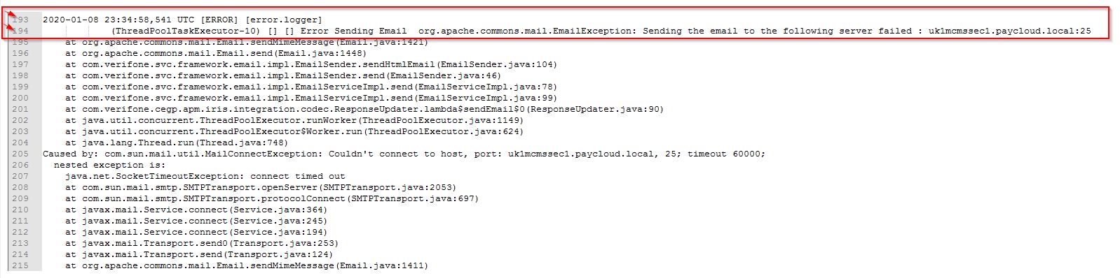 Display multiple lines from log file of logmon | DX Unified Infrastructure Management