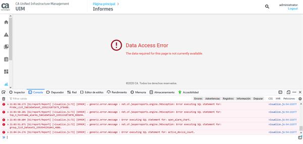CABI Reports on Operator Console | DX Unified Infrastructure Management