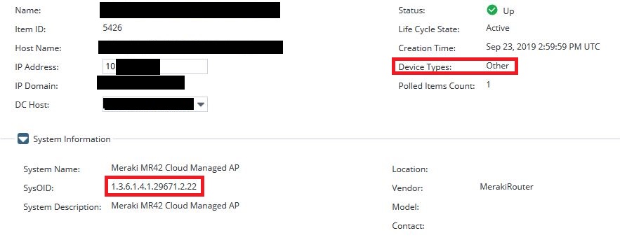 CAPC 3.7.4 Override Device Types - Not changing type! | DX NetOps