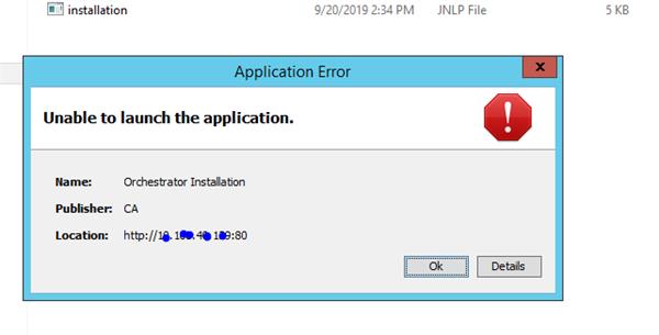 installation of secondary node is failing | IT Process Automation